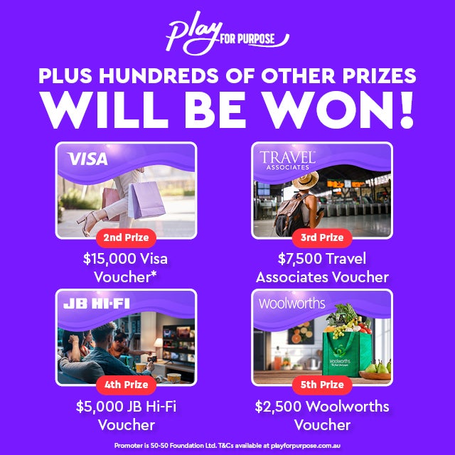 Win great prizes while helping support children | UNICEF Australia